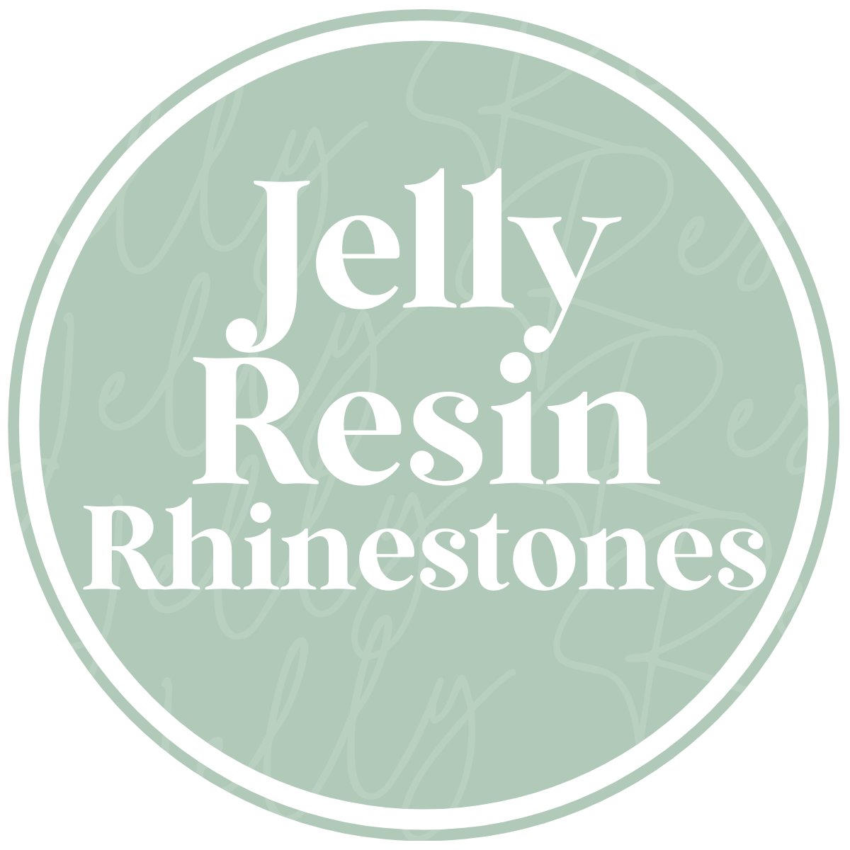 JELLY RESIN RHINESTONES – PDB CREATIVE STUDIO