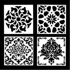 PDB CREATIVE STUDIO STENCIL SET A